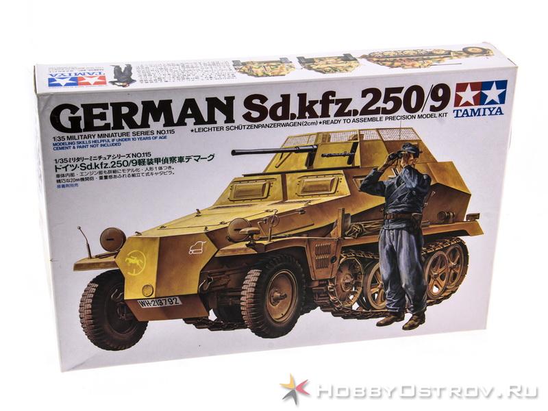 Склеиваемая модель Tamiya 1/35 Полугусеничный легкий БТР разведки Sd ...