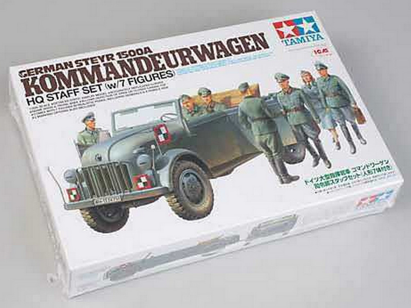 Склеиваемая модель Tamiya 1/35 Штабная машина Steyr Type 1500A ...