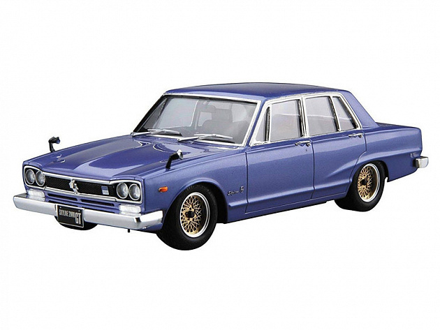 Сборная модель AOSHIMA Nissan Skyline 2000 GT GC10 '71 - AOS-5836 ...
