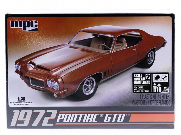 Сборная модель Автомобиль MPC 1972 Pontiac GTO 1/25 - MPC711 - купить с доставкой в интернет ...