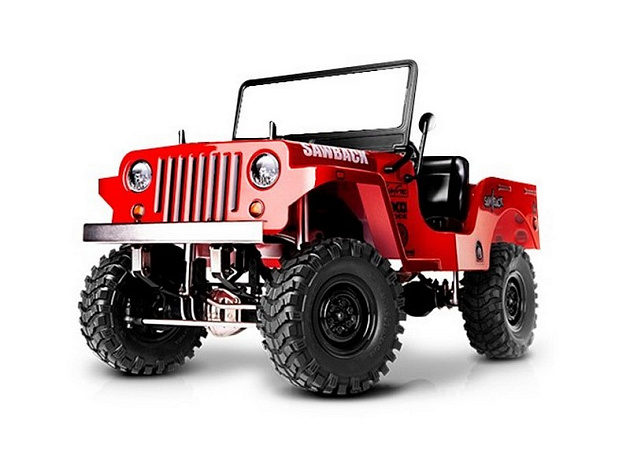 Радиоуправляемый краулер Gmade GS01 Desert Sawback 4WD 2.4G 1/10 RTR ...