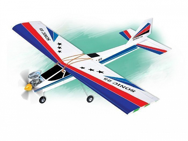 Радиоуправляемый самолет Phoenix ДВС Model Sonic High wing ARF - PH005 ...