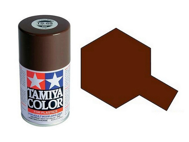 Краска-спрей Tamiya TS-69 Linileum Deck Brown (Коричневый палубный/IJN ...