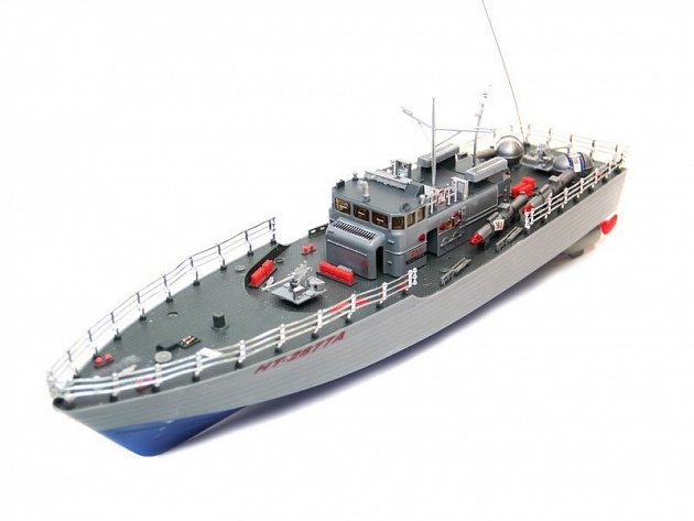 Радиоуправляемый катер HengTai Warship (британский торпедный) RTR - HT ...
