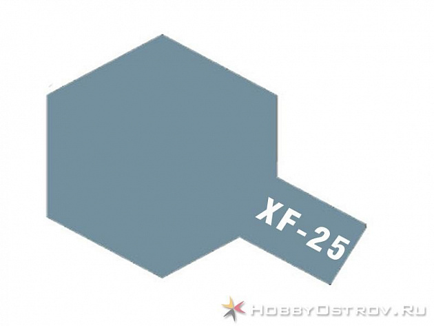 Краска акрил. 10 мл XF-25 Light Sea Grey светло-серая морская, шт - TM ...