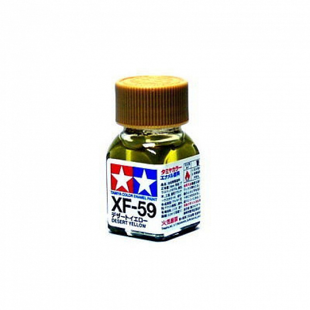 Матовая эмаль Tamiya XF-59 Desert Yellow, 10 мл - TM-80359 - купить с ...