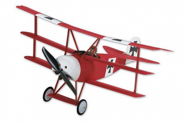 Радиоуправляемый самолет FlyZone Micro Fokker Dr.1 WW1 2.4GHz RTF ...