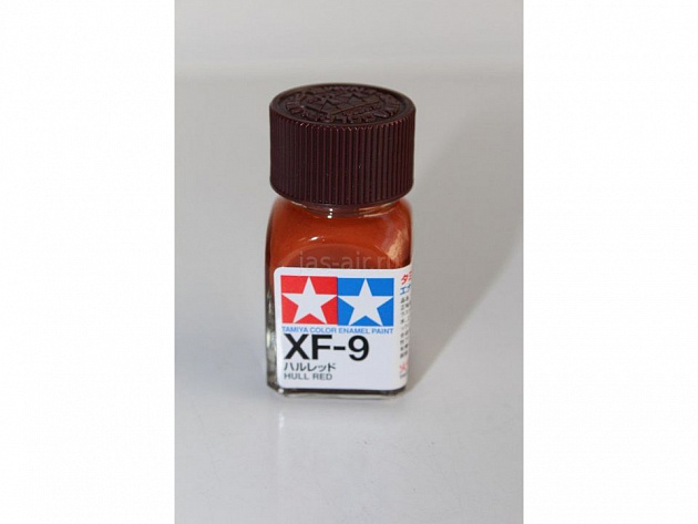 Матовая эмаль Tamiya XF-9 Hull Red, 10 мл - TM-80309 - купить с доставкой в интернет-магазине ...
